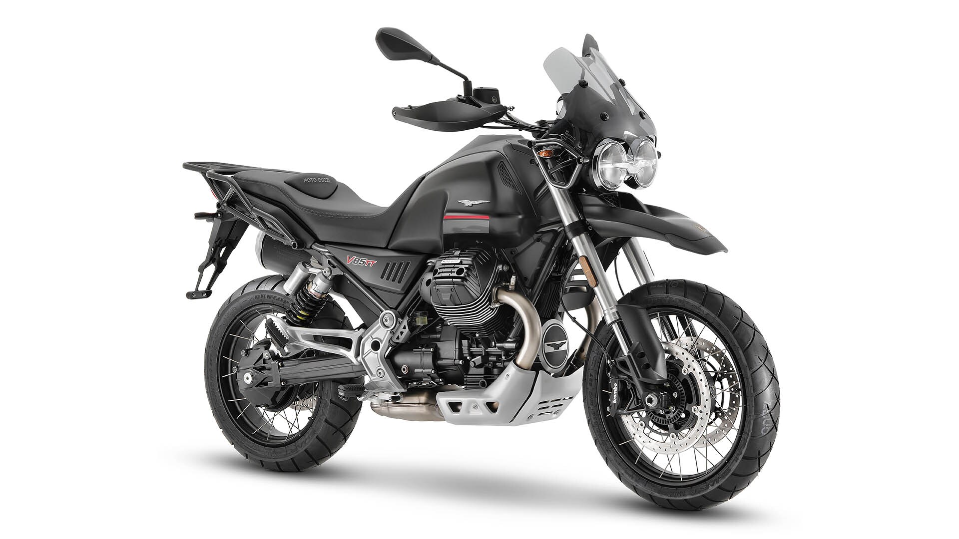 Moto Guzzi V85 TT, modern classic travel motorcycle. 850cc